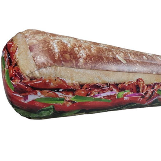 Hot Sale High Quality Large Party inflatable hamburger Shape Plastic ...